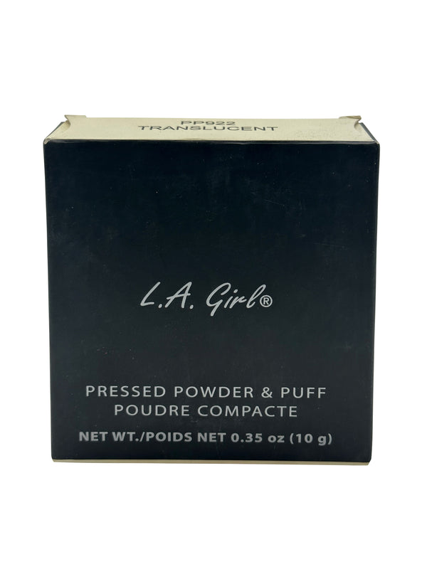 LA Girl Pressed Powder & Puff PP922 Translucent 0.35 OZ – Beautyvice