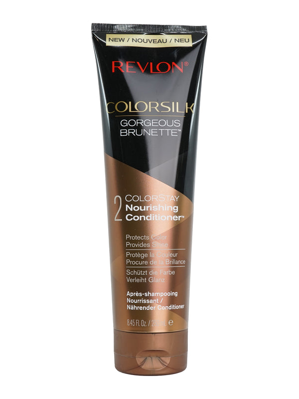 Revlon ColorSilk Gorgeous Brunette Colorstay Nourishing Conditioner 8. ...
