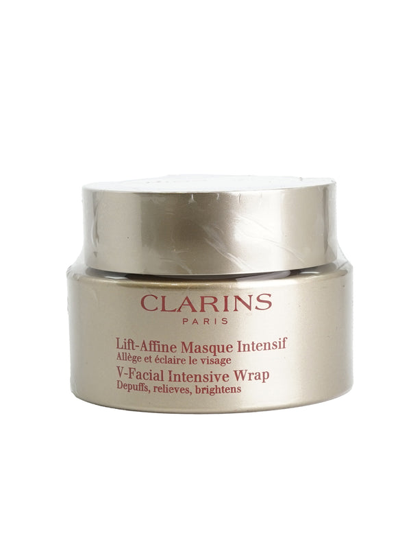 Clarins V Facial Instant Depuffing Face Mask All Skin Types 2.5 OZ ...