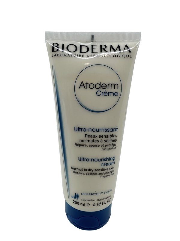 Bioderma Atoderm Ultra Nourishing Cream Normal & Dry Skin 6.67 OZ ...
