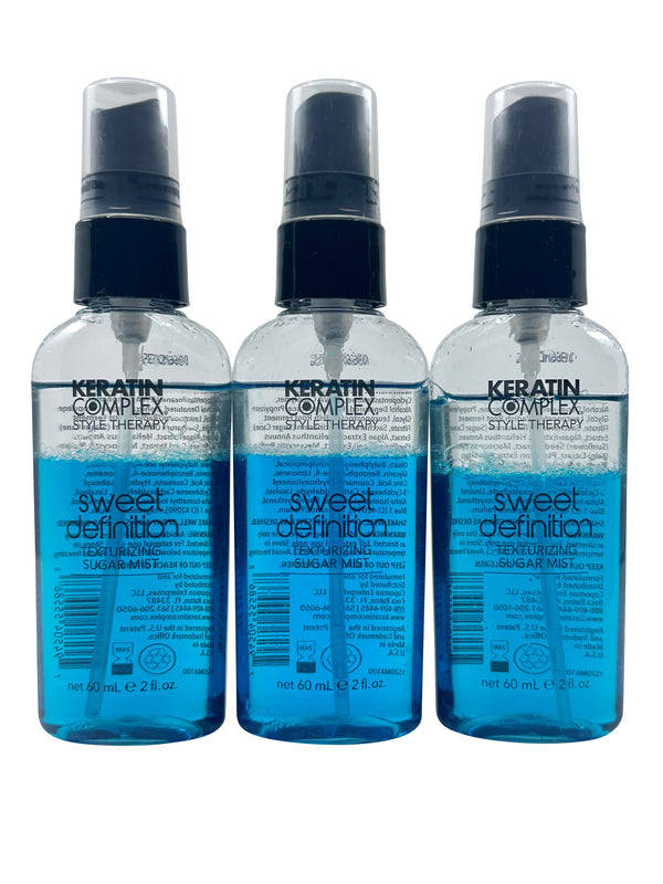 Keratin Complex Sweet Definition Texturizing Sugar Mist 2 OZ Set of 3 ...
