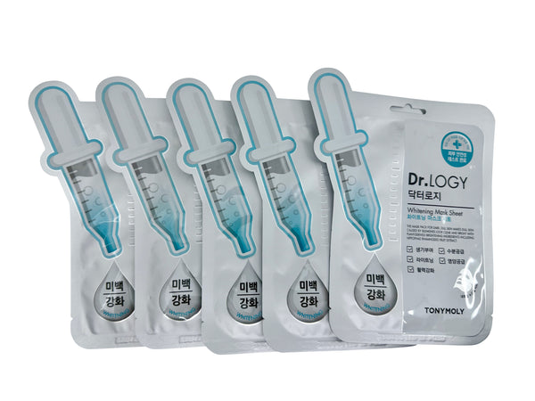 TonyMoly Dr Logy Whitening Mask Set of 5 – Beautyvice