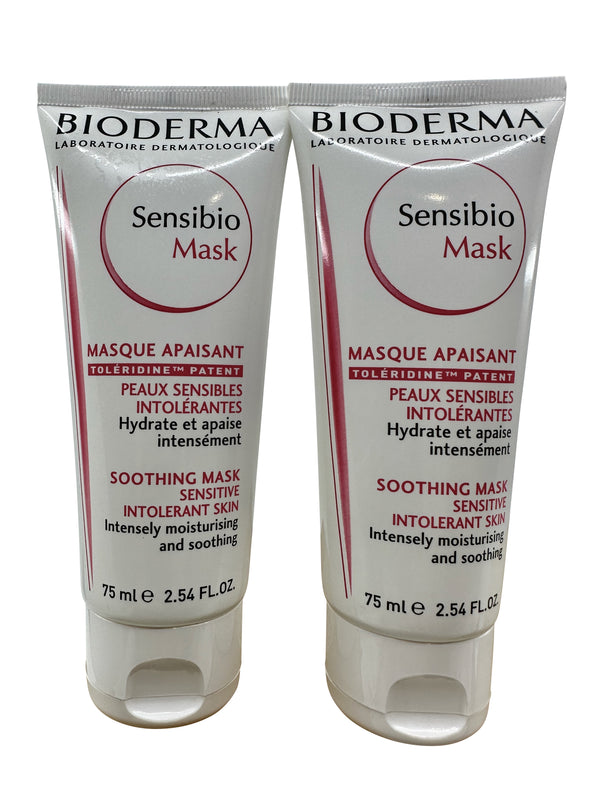 Bioderma Sensibio Mask Sensitive & Intolerant Skin 2.54 OZ set of 2 ...