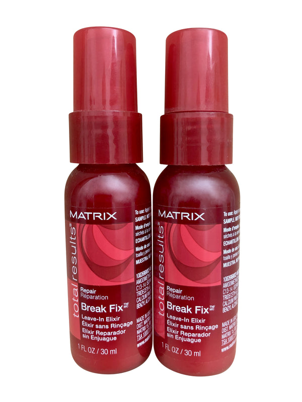 Matrix Total Results Repair Break Fix Leave In Elixir 1 OZ Travel Set ...