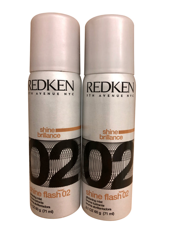 Redken Shine Flash 02 Glistening Mist 2.1 OZ set of 2 – Beautyvice
